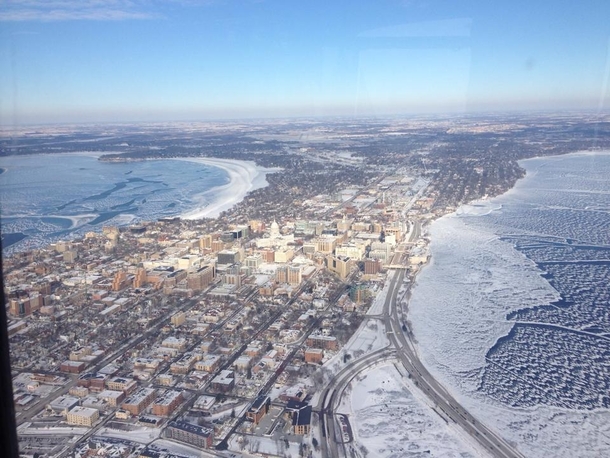 A frozen Madison Wisconsin - Photorator