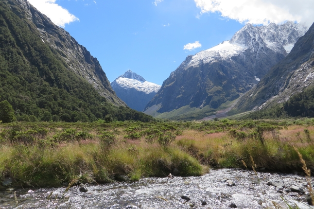 A rare sunny day in Fiordland National Park New Zealand - Photorator