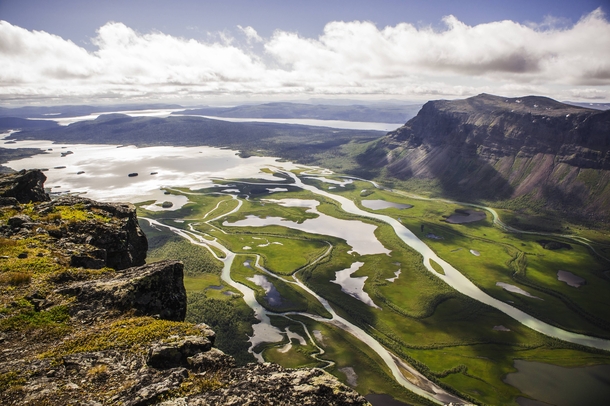 From the top of Skierfe Sweden - Photorator