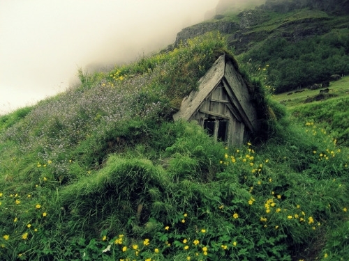 Old Hobbit house old house in Ireland - Photorator