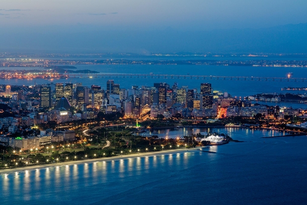 Rio de Janeiro Downtown and the Guanabara Bay Brazil - Photorator