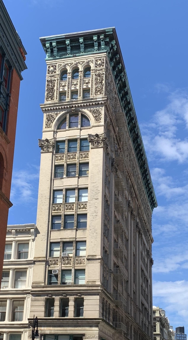 Silk Exchange Building at Broadway New York City built in architect ...