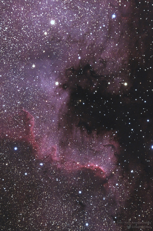The Gulf of Mexicoin space AKA NGC a giant nebula that looks just like ...