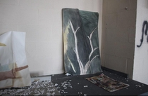 Art made by patients of abandoned mental ward from late a - Photorator